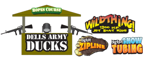 Buy Tickets for any of our six Dells Ducks Adventures